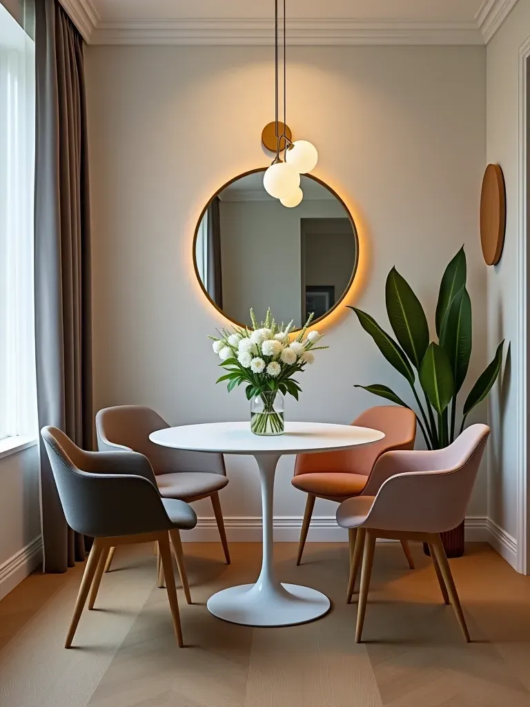 Small Contemporary Dining Room: Smart Solutions for Space - Decor Trick