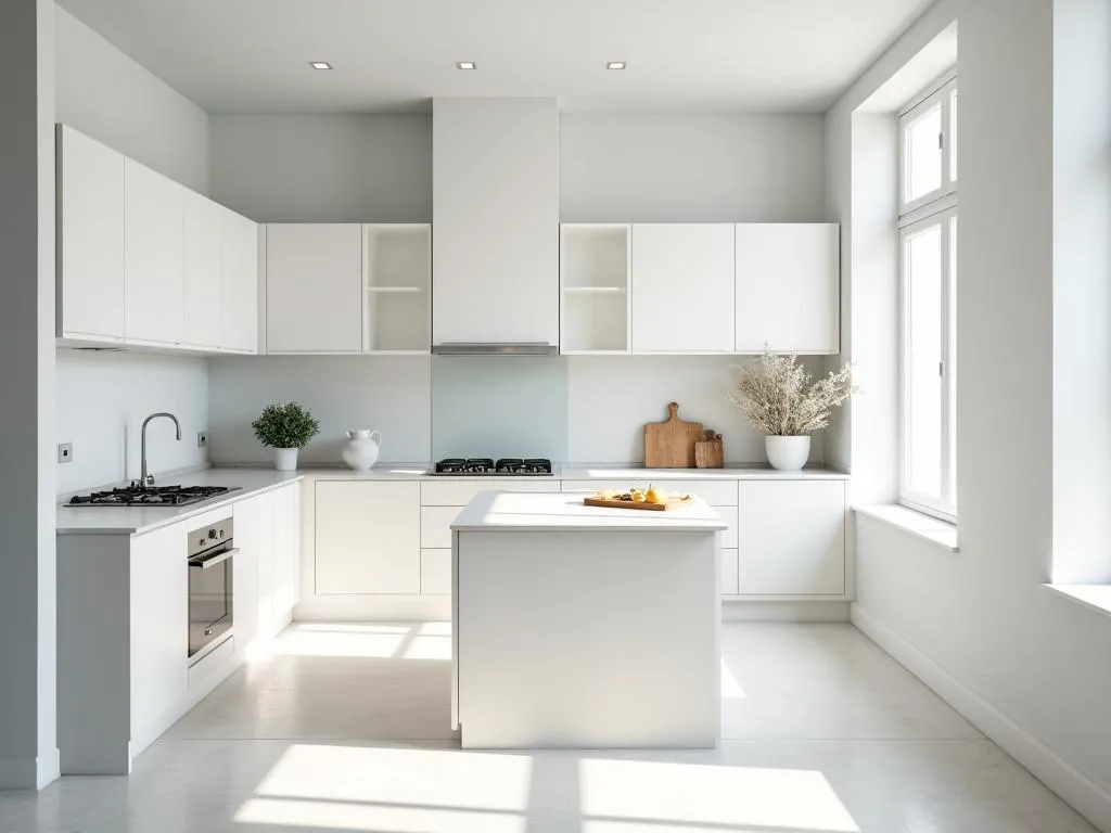 Small White Kitchen Ideas: Smart Solutions for Limited Spaces - Decor Trick