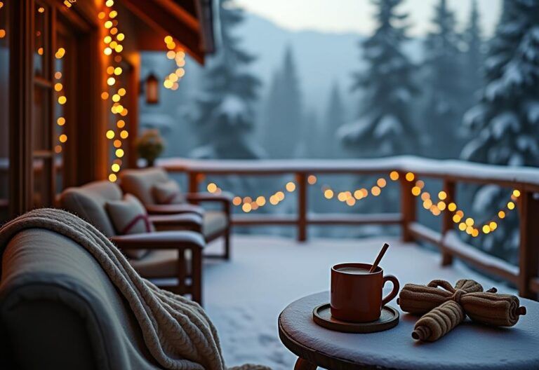 Cozy Winter Deck: Transform Your Space for Year-Round Comfort - Decor Trick